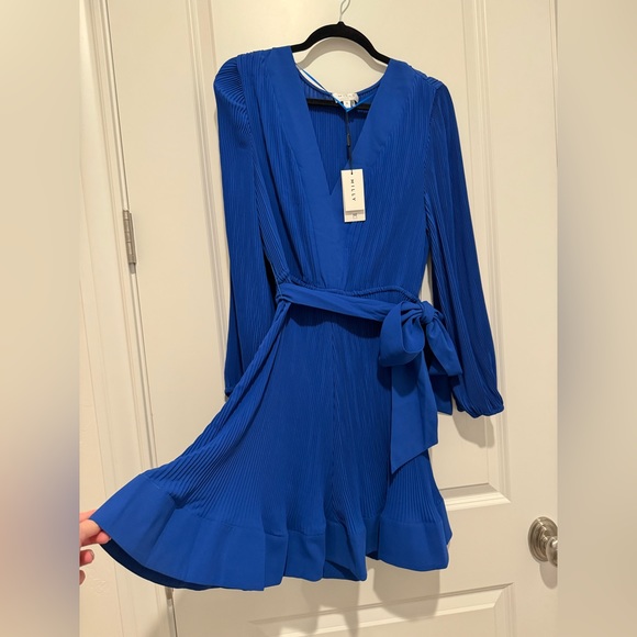 Milly | Dresses | Milly Blue Dress | Poshmark